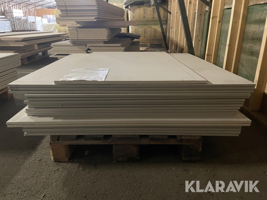 Gipsskiva Gyproc GF15, Högsby, Klaravik auktioner