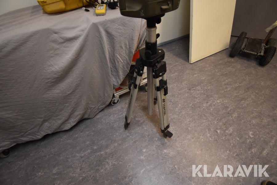 Tvåfallslaser med stativ & mottagare Topcon RL 200-2S, Jönkö
