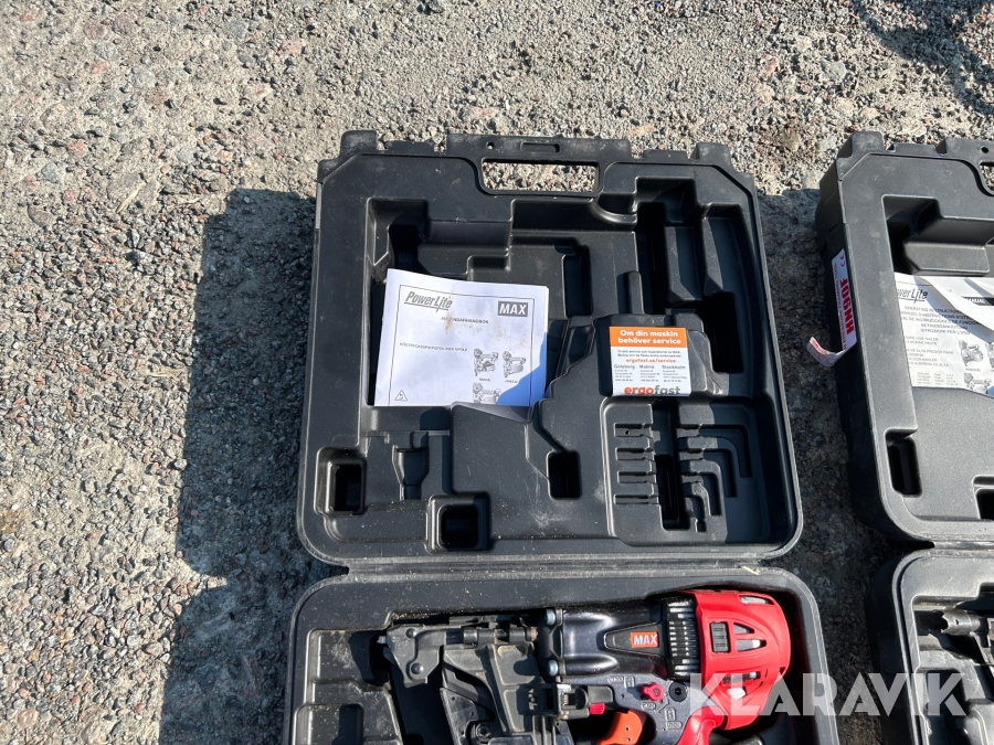 Spik- & Bultpistol Max, Enköping, Klaravik auktioner