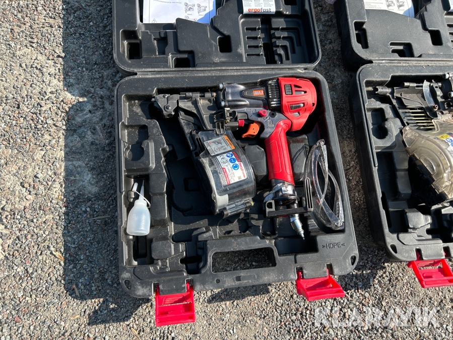 Spik- & Bultpistol Max, Enköping, Klaravik auktioner