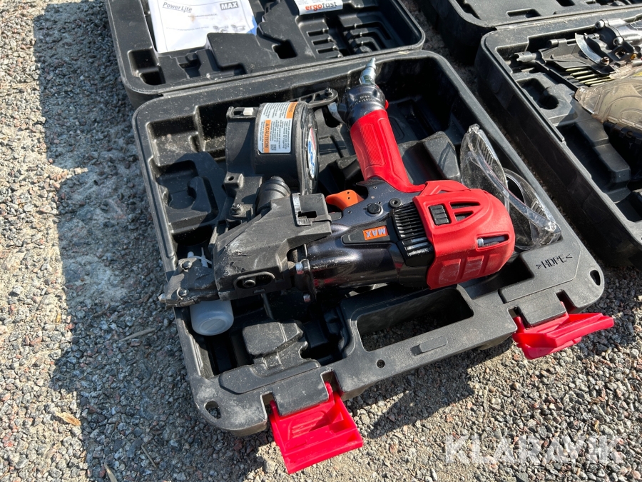 Spik- & Bultpistol Max, Enköping, Klaravik auktioner