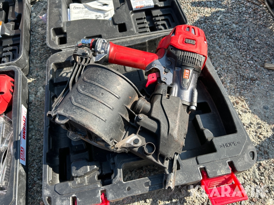 Spik- & Bultpistol Max, Enköping, Klaravik auktioner