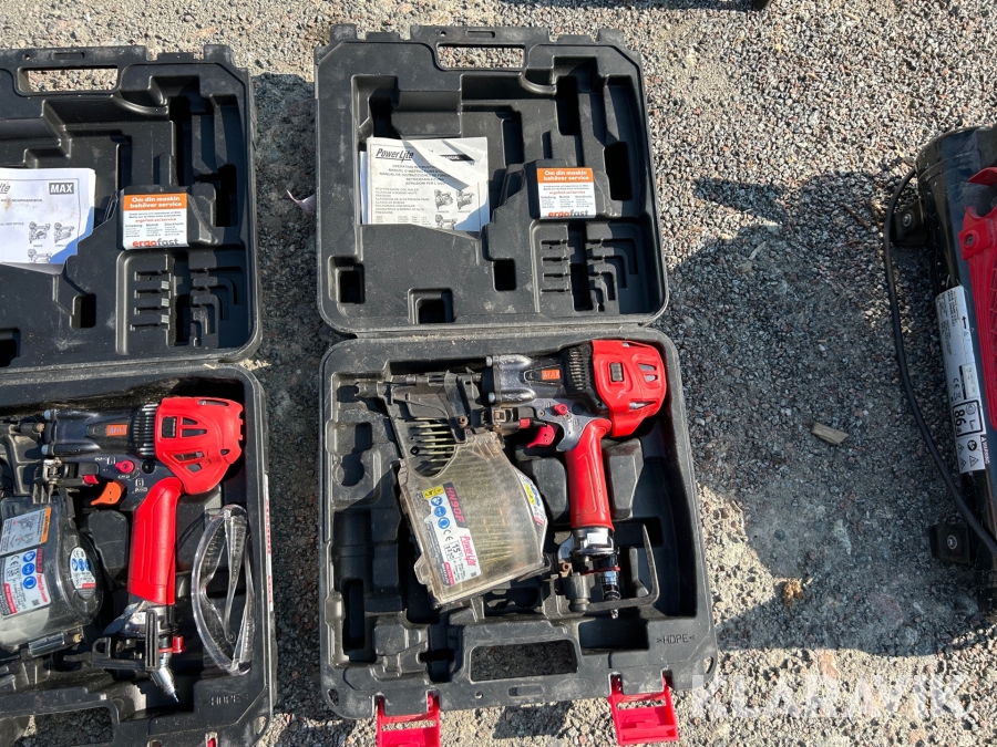 Spik- & Bultpistol Max, Enköping, Klaravik auktioner