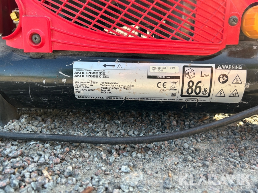 Spik- & Bultpistol Max, Enköping, Klaravik auktioner