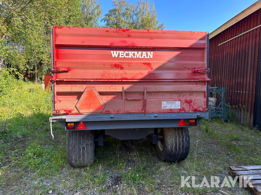 Tippvagn Weckman M110, Sundsvall, Klaravik auktioner