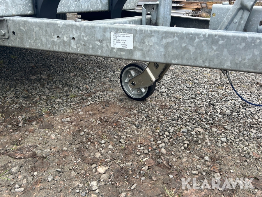 Personbilssläp UNSINN Trailer , Vara, Klaravik auktioner