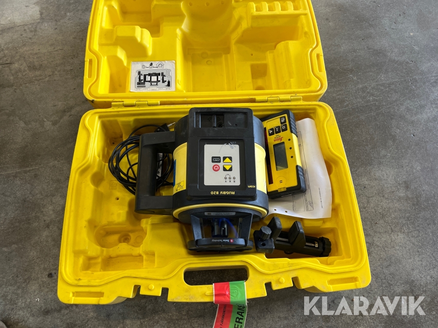 Rotationslaser Leica Rugby 820, Göteborg, Klaravik auktioner