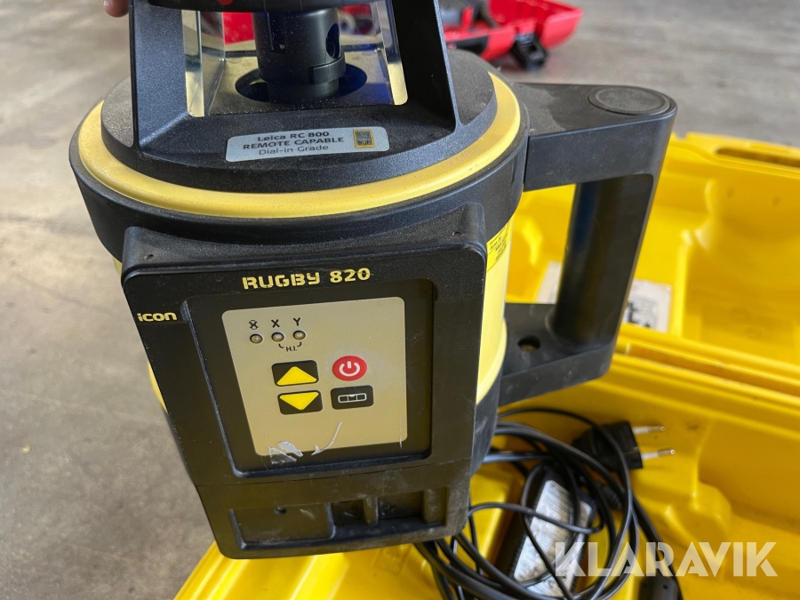 Rotationslaser Leica Rugby 820, Göteborg, Klaravik auktioner