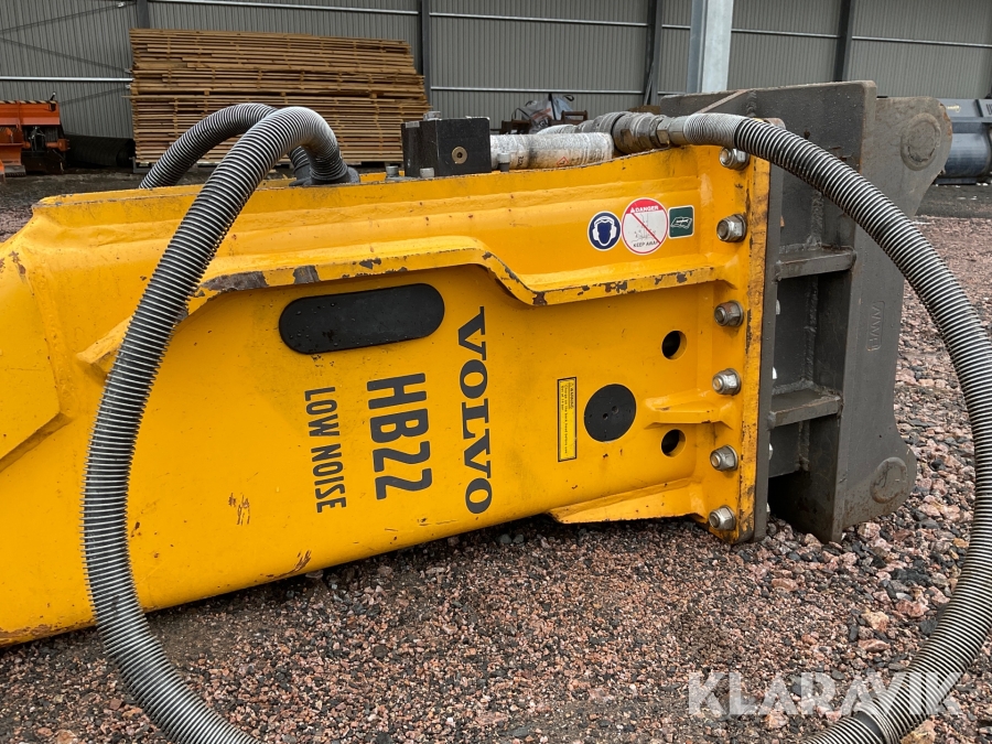 Hydraulhammare Volvo HB22, Mullsjö, Klaravik auktioner