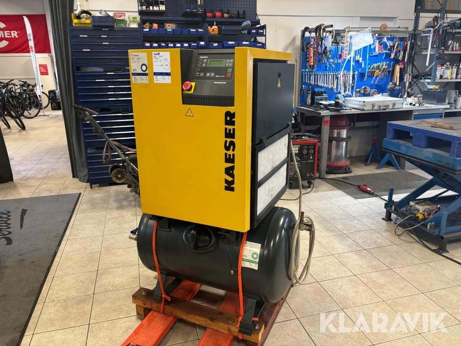 Kompressor Kaeser SM11, Karlstad, Klaravik auktioner