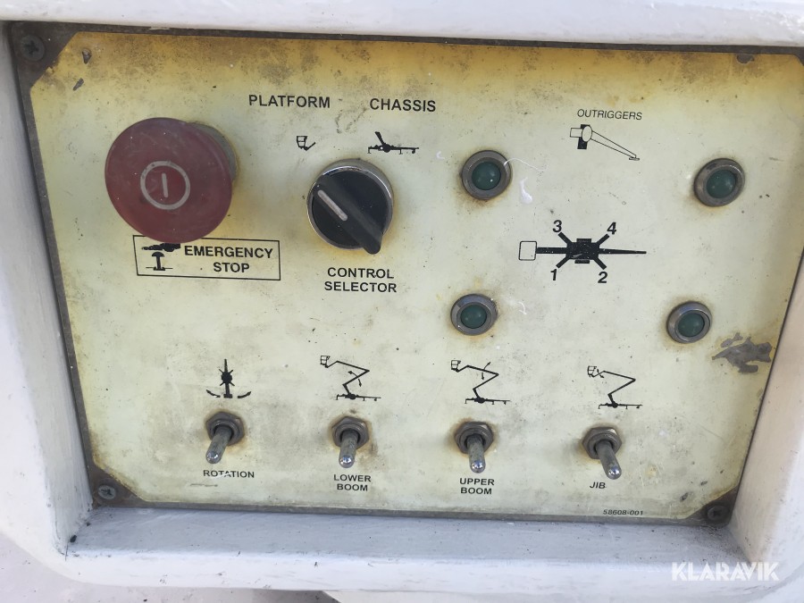 Släpvagnslift Upright TL38