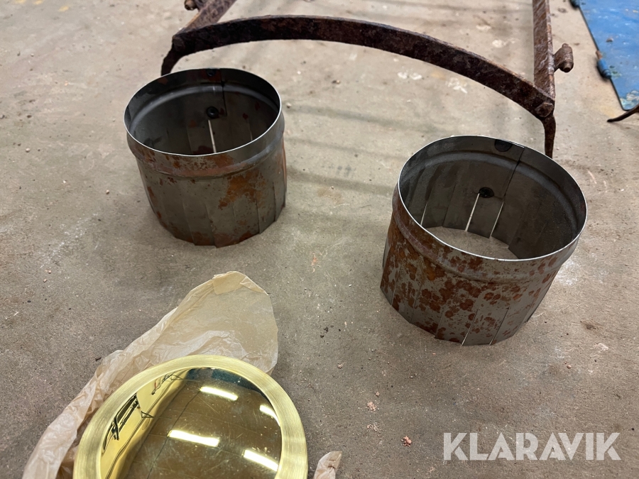 Luckor och ram till kakelugn, Örkelljunga, Klaravik auktione