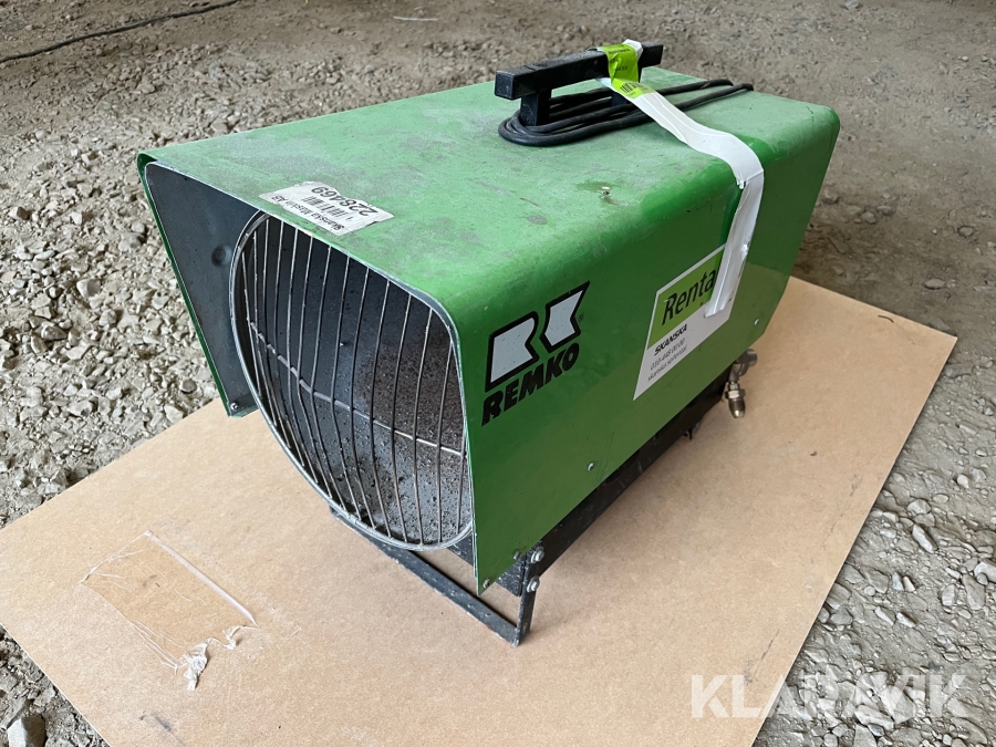 Gasolvärmare Remko PGM60, Lund, Klaravik auktioner