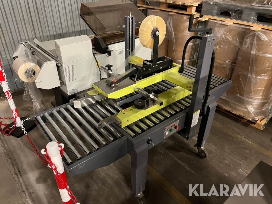 Tejpmaskin Carton Sealer EXC-103SD, Linköping, Klaravik aukt