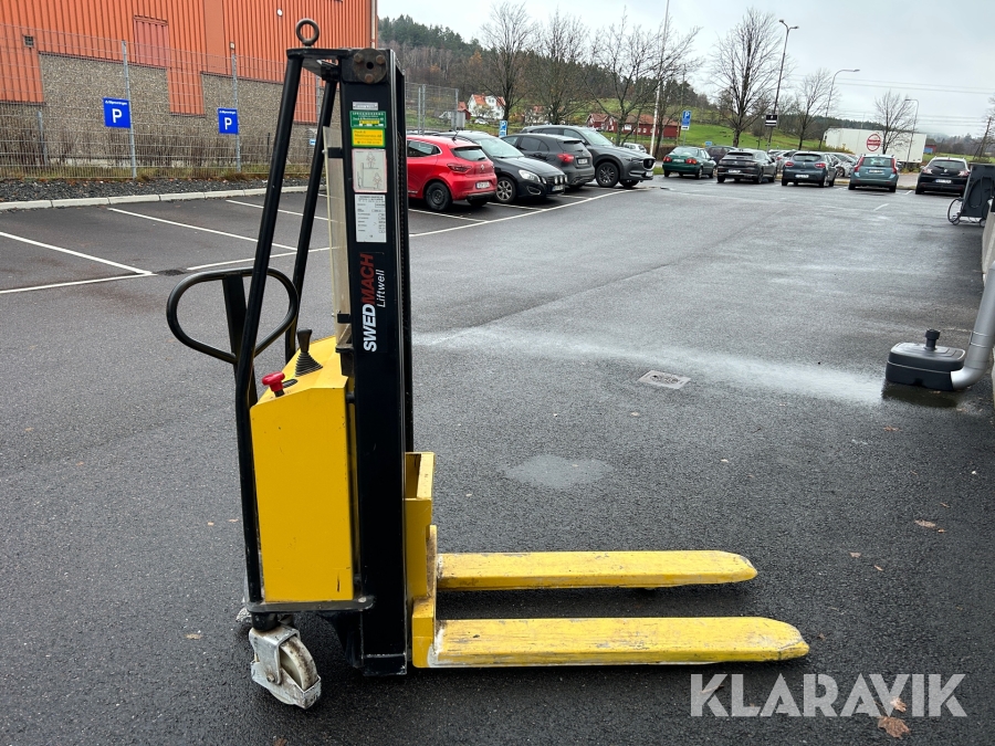 Elektrisk pallyftare Swedmach LHS10/2350, Partille, Klaravik