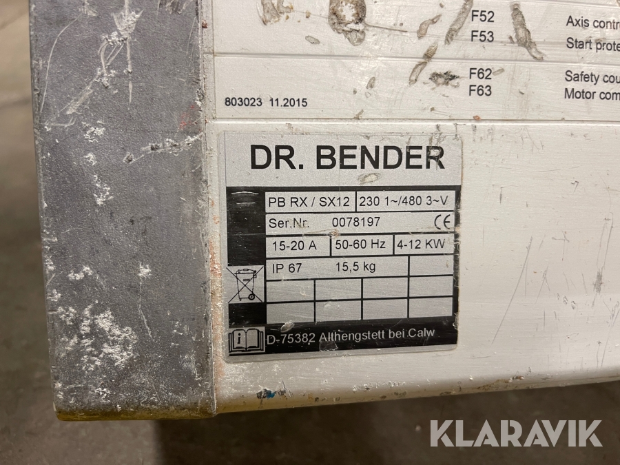 Handsåg för betong Dr Bender PB RX/SX12, Göteborg,