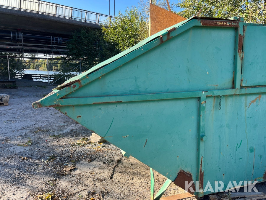 Sopcontainer, Huddinge, Klaravik auktioner