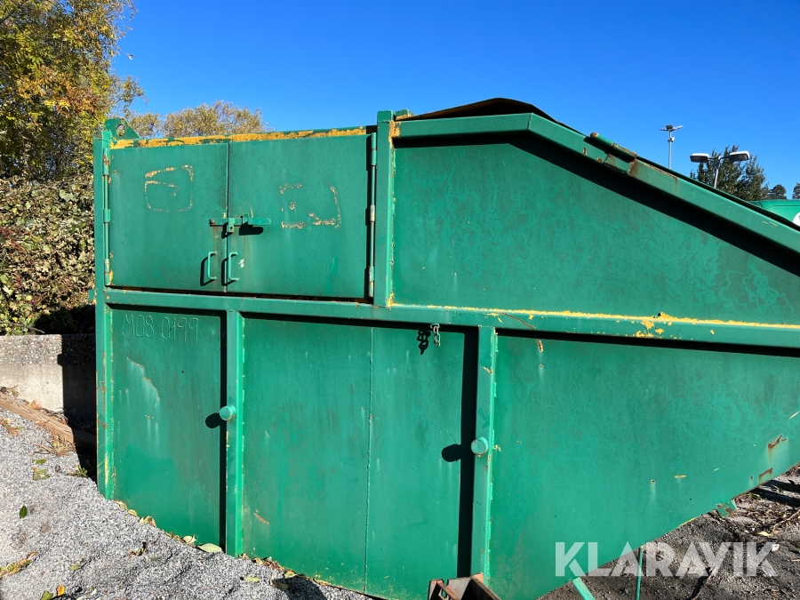 Sopcontainer, Huddinge, Klaravik auktioner