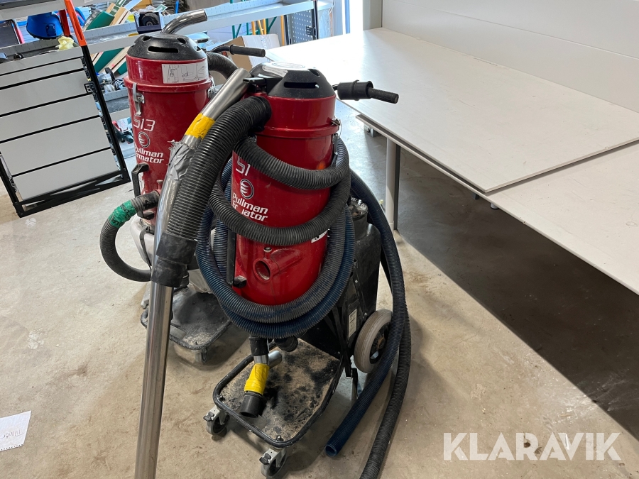 Stoftavskiljare 2st Pullman Ermator S13, Norrköping, Klaravi