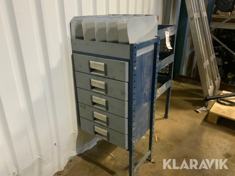 Verktygsinredning för skåpbil Modul system, Skövde, Klaravik