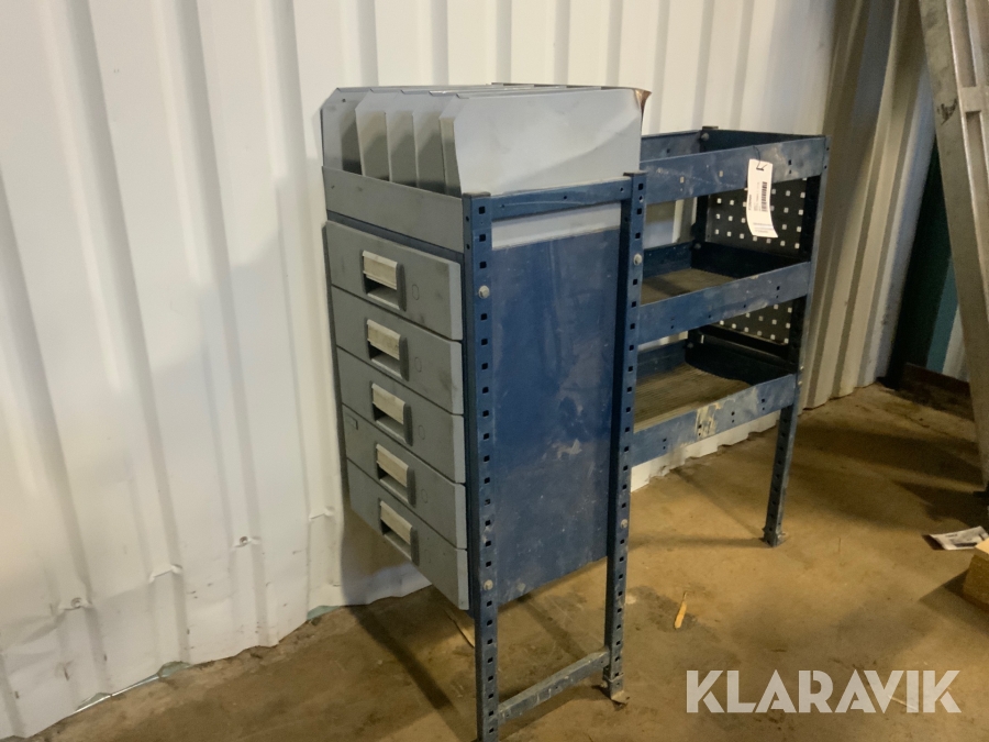 Verktygsinredning för skåpbil Modul system, Skövde, Klaravik