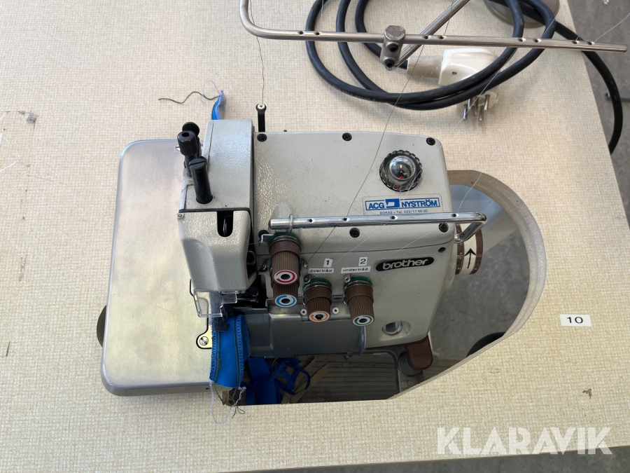 Industrisymaskin Brother MA4-B551-061-3, Örebro, Klaravik au