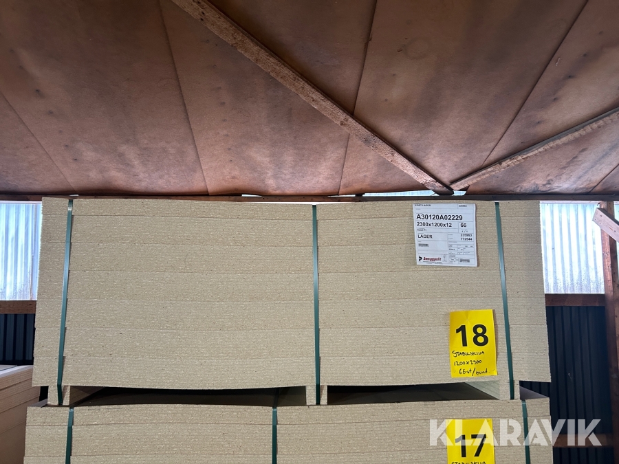 Stabilskiva 1200*2300, Kramfors, Klaravik auktioner