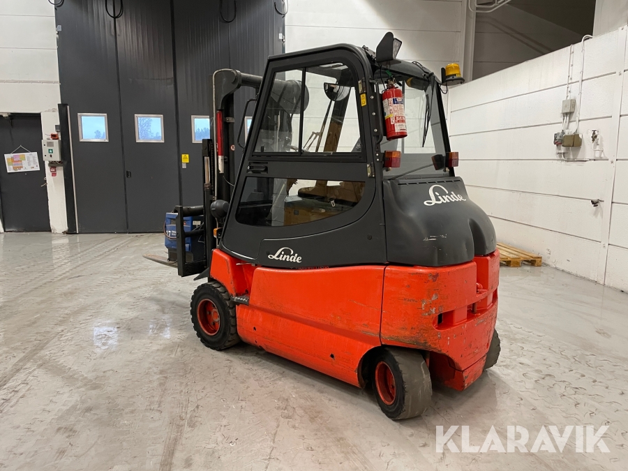 Truck Linde E30, Karlstad, Klaravik auk