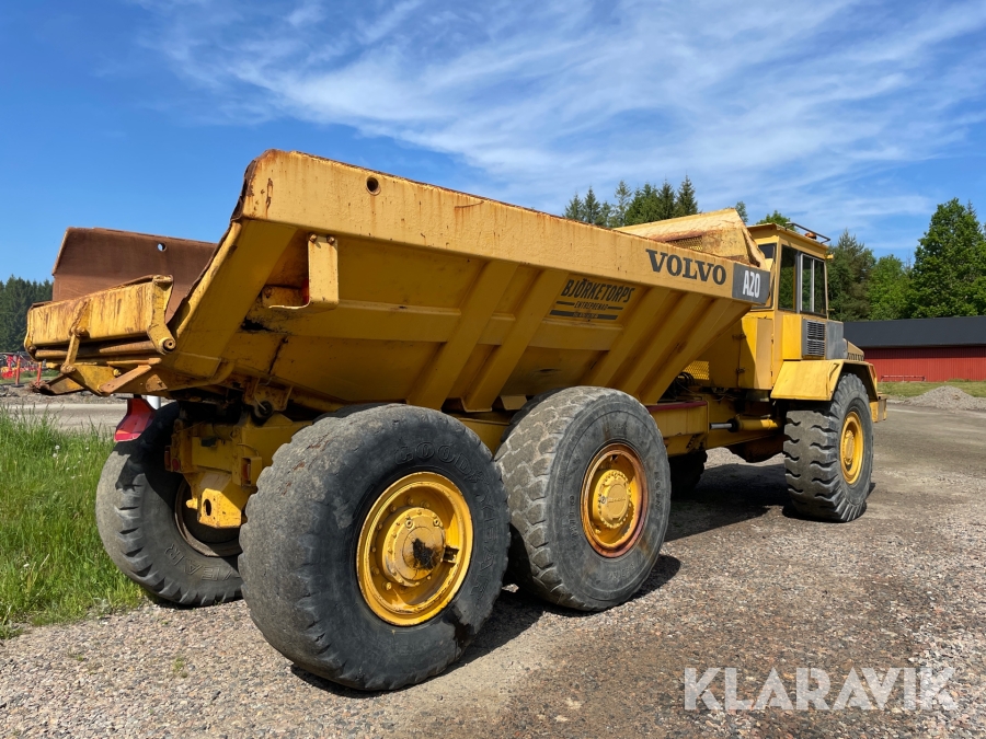 Dumper Volvo A20, Mark, Klaravik auktioner