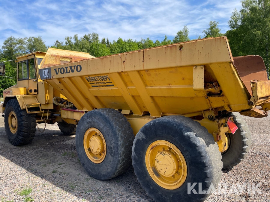 Dumper Volvo A20, Mark, Klaravik auktioner