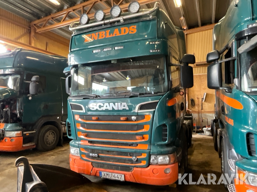 Lastbil Scania R560, Luleå, Klaravik auktioner