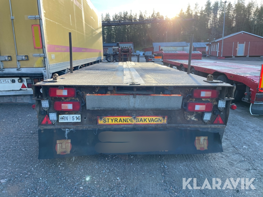 Maskintrailer VM43, Karlstad, Klaravik auktioner