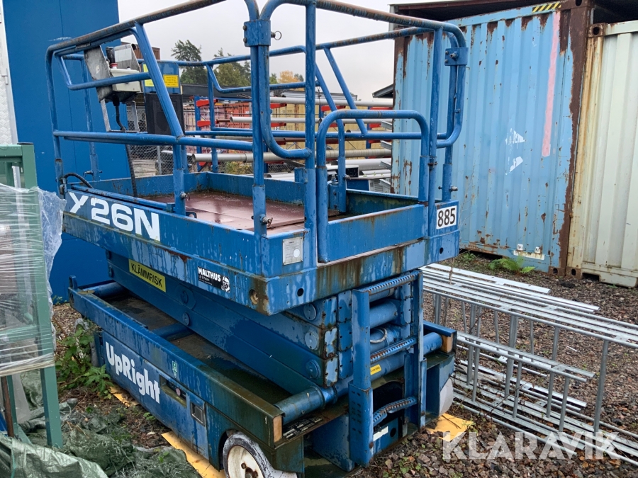 Saxlift Upright X26N