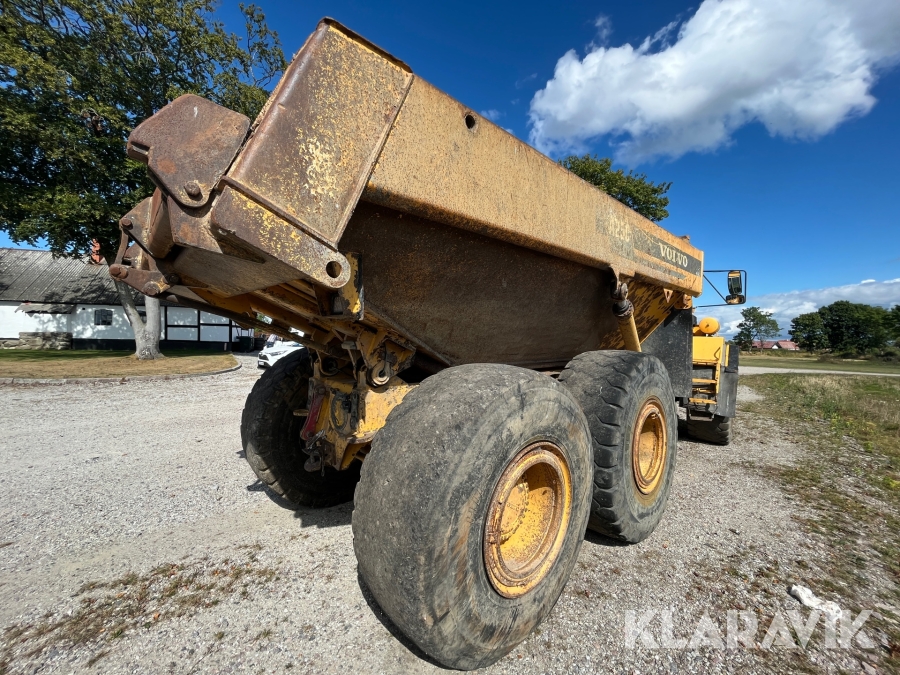 Dumper Volvo A25 C, Höör, Klaravik auktioner