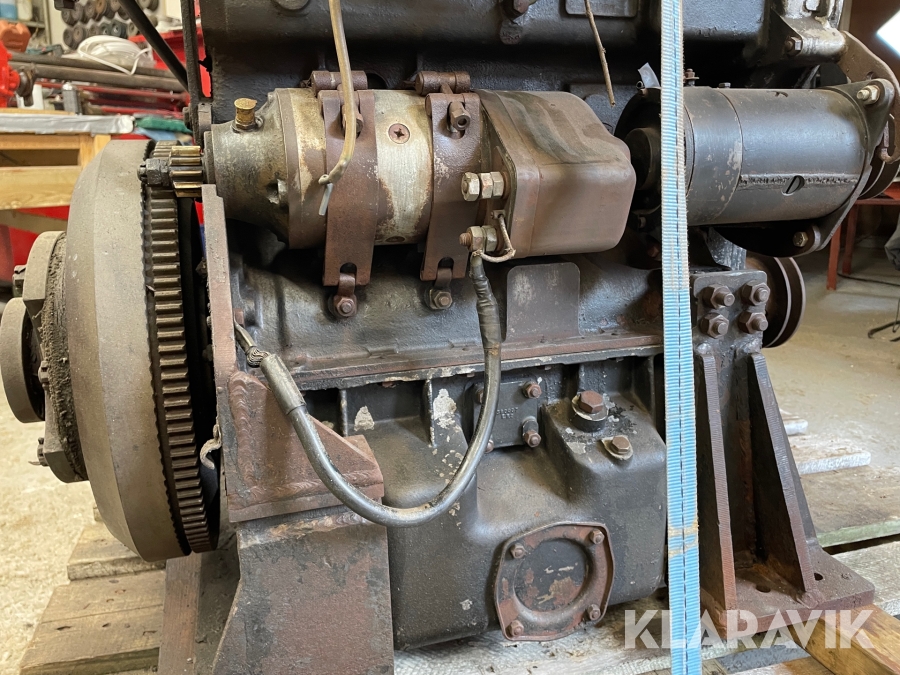 Stationärmotor Perkins P4, Ronneby, Klaravik auktioner