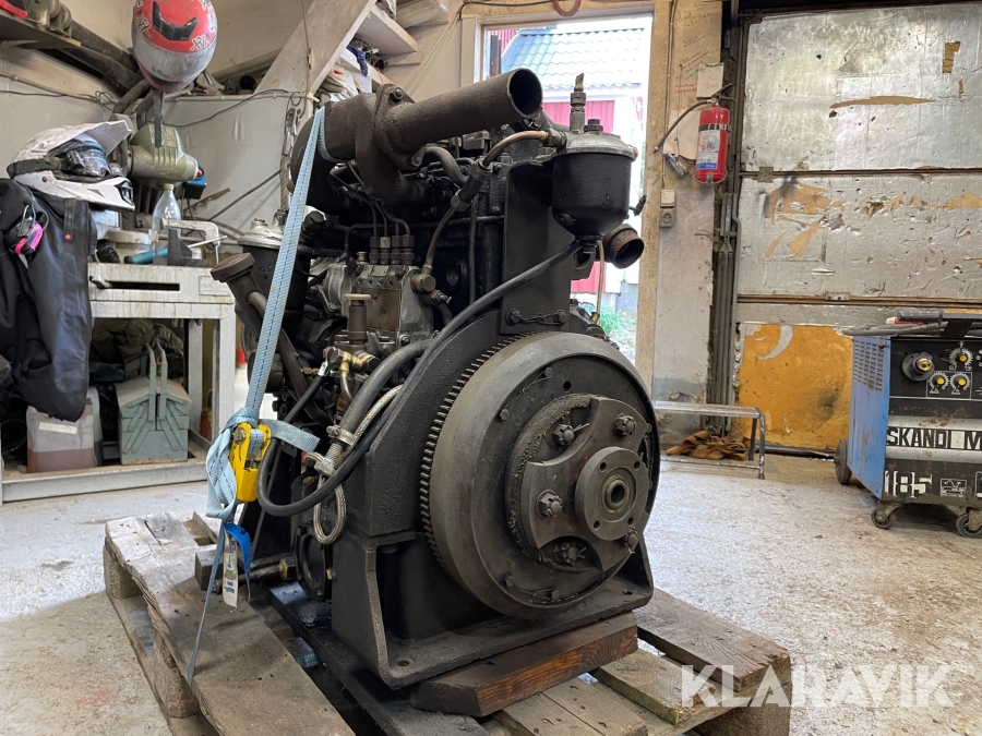 Stationärmotor Perkins P4, Ronneby, Klaravik auktioner