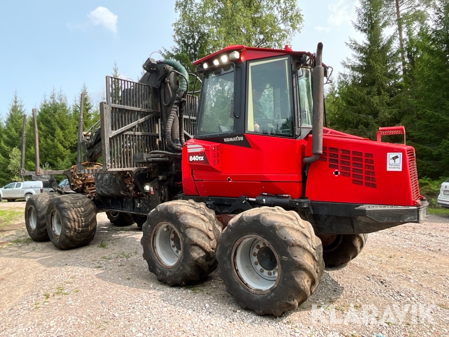 Skotare Komatsu 840TX, Katrineholm, Klaravik auktioner