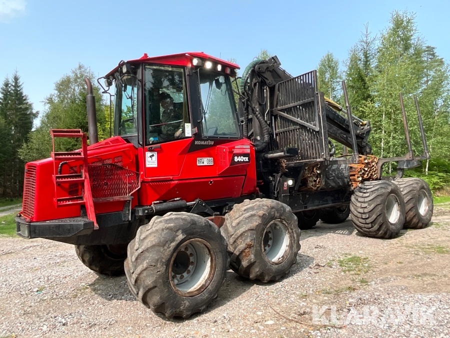 Skotare Komatsu 840TX, Katrineholm, Klaravik auktioner