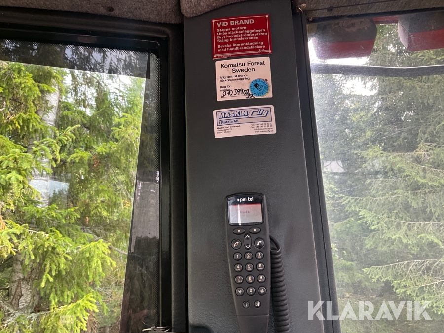 Skotare Komatsu 840TX, Katrineholm, Klaravik auktioner