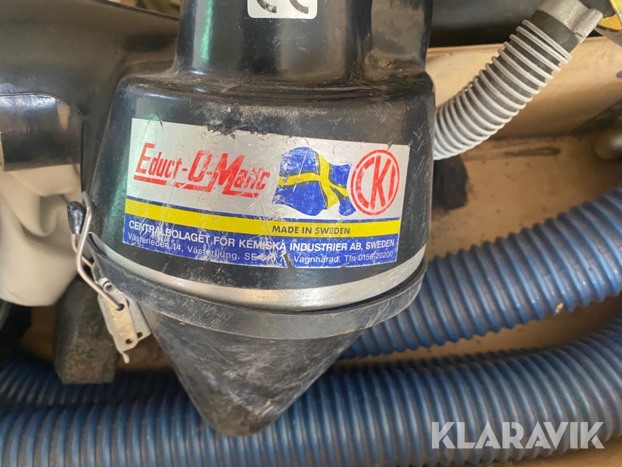 Blästermaskin Educt-O-Matic Se bilder, Haparanda, Klaravik