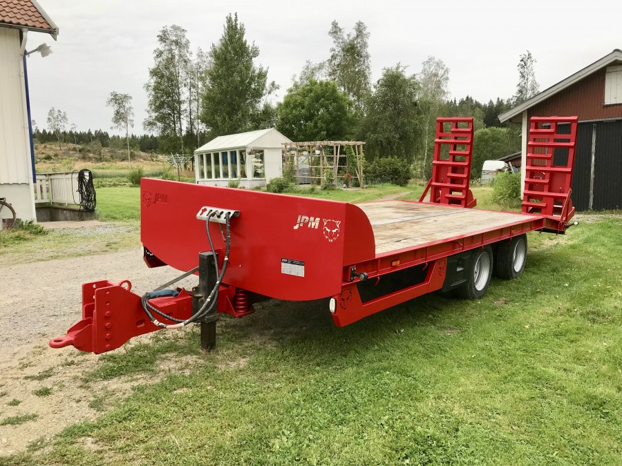 Maskintrailer JPM Tandem Loader 19