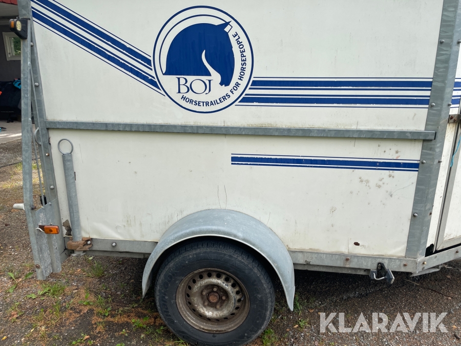 Hästsläp Boj, Åmål, Klaravik auktioner