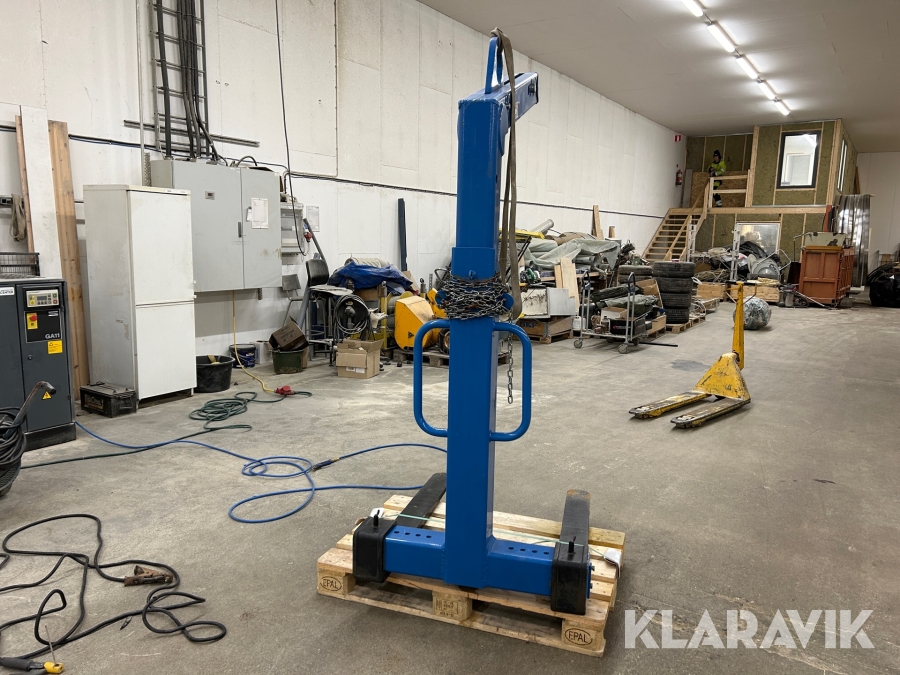 Pallyft till kran 3-ton Crane Fork CY30, Timrå, Klaravik auk