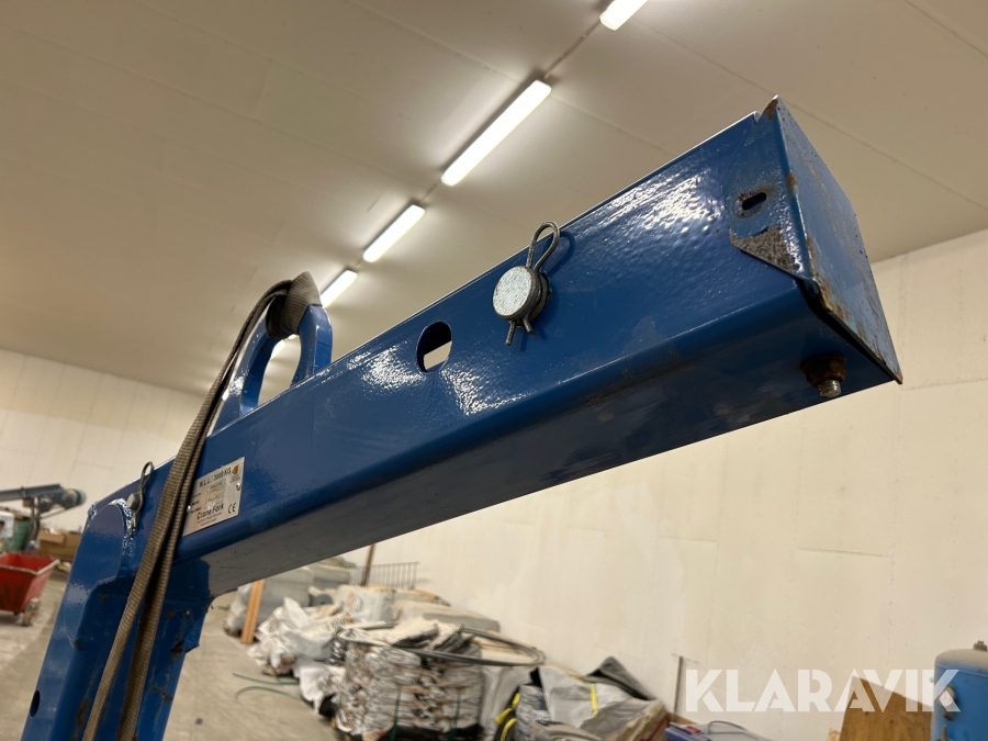 Pallyft till kran 3-ton Crane Fork CY30, Timrå, Klaravik auk