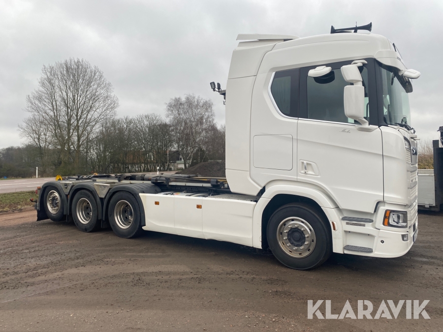 Lastväxlare Scania R520B8X4*4NB, Ängelholm, Klaravik auktion