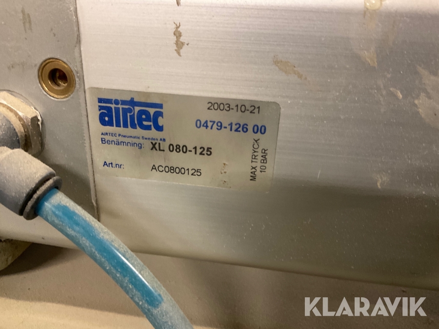 Tiltbart pressbord, Ljusdal, Klaravik auktioner