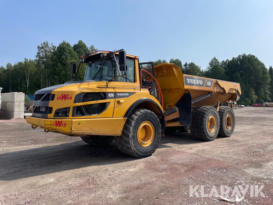 Dumper Volvo A25G, Karlstad, Klaravik auktioner