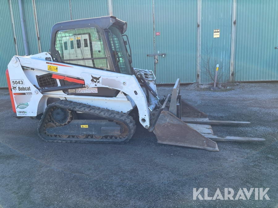 Kompaktlastare Bobcat T450, Österåker, Klaravik auktioner