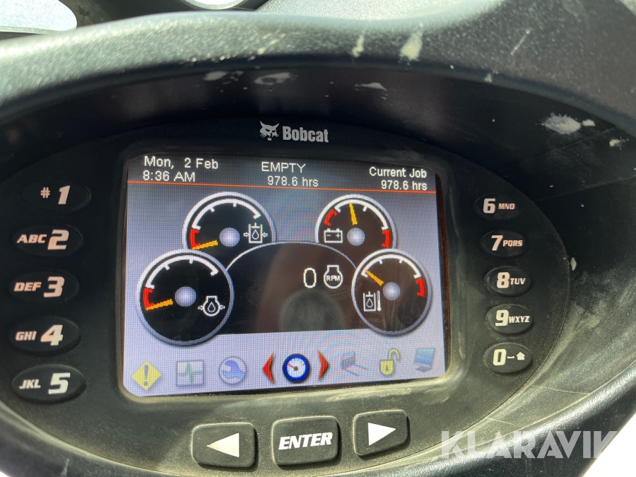 Kompaktlastare Bobcat T450, Österåker, Klaravik auktioner