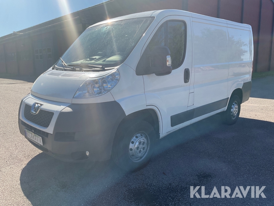 Skåpbil Peugot Boxer, Mellerud, Klaravik auktioner